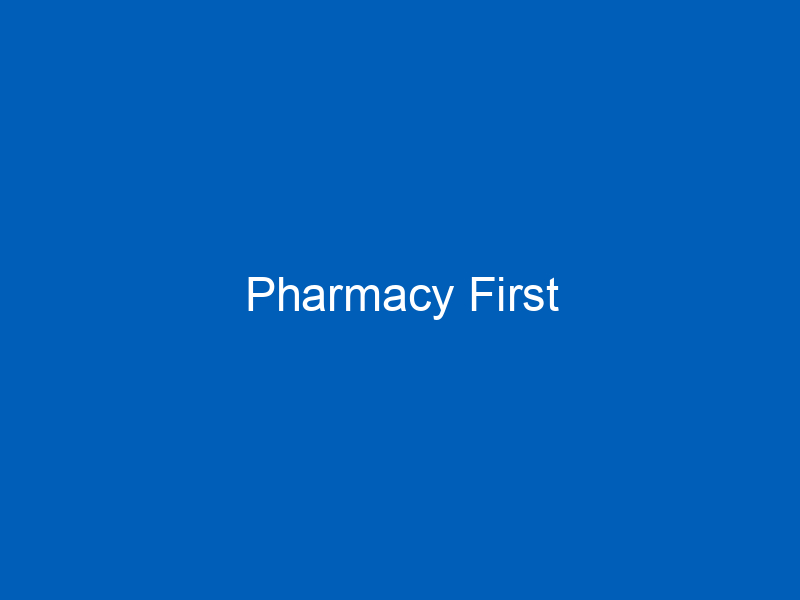 Think Pharmacy First - The Ivy Medical Group